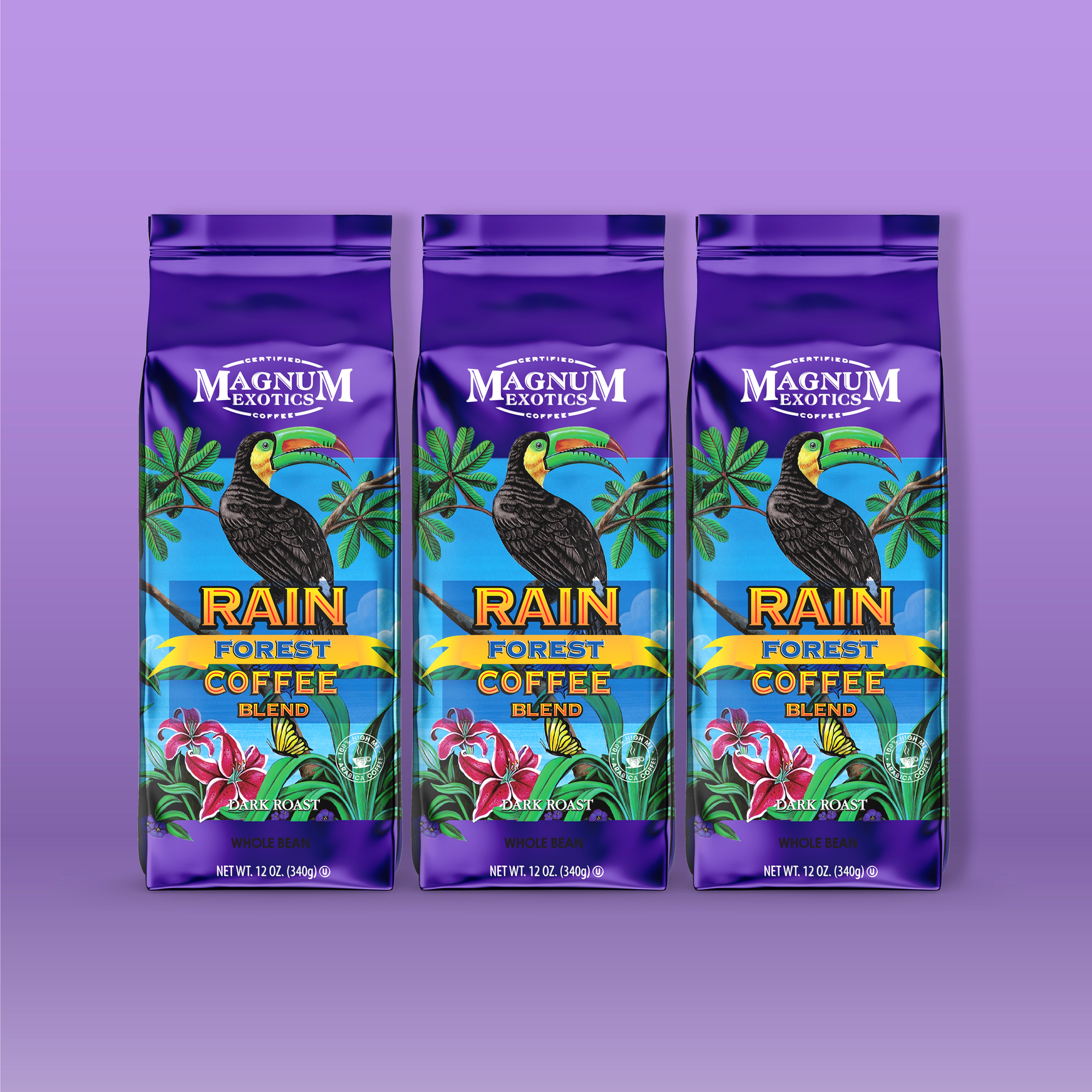 Rainforest Blend Bundle - Ground – magnumcoffee