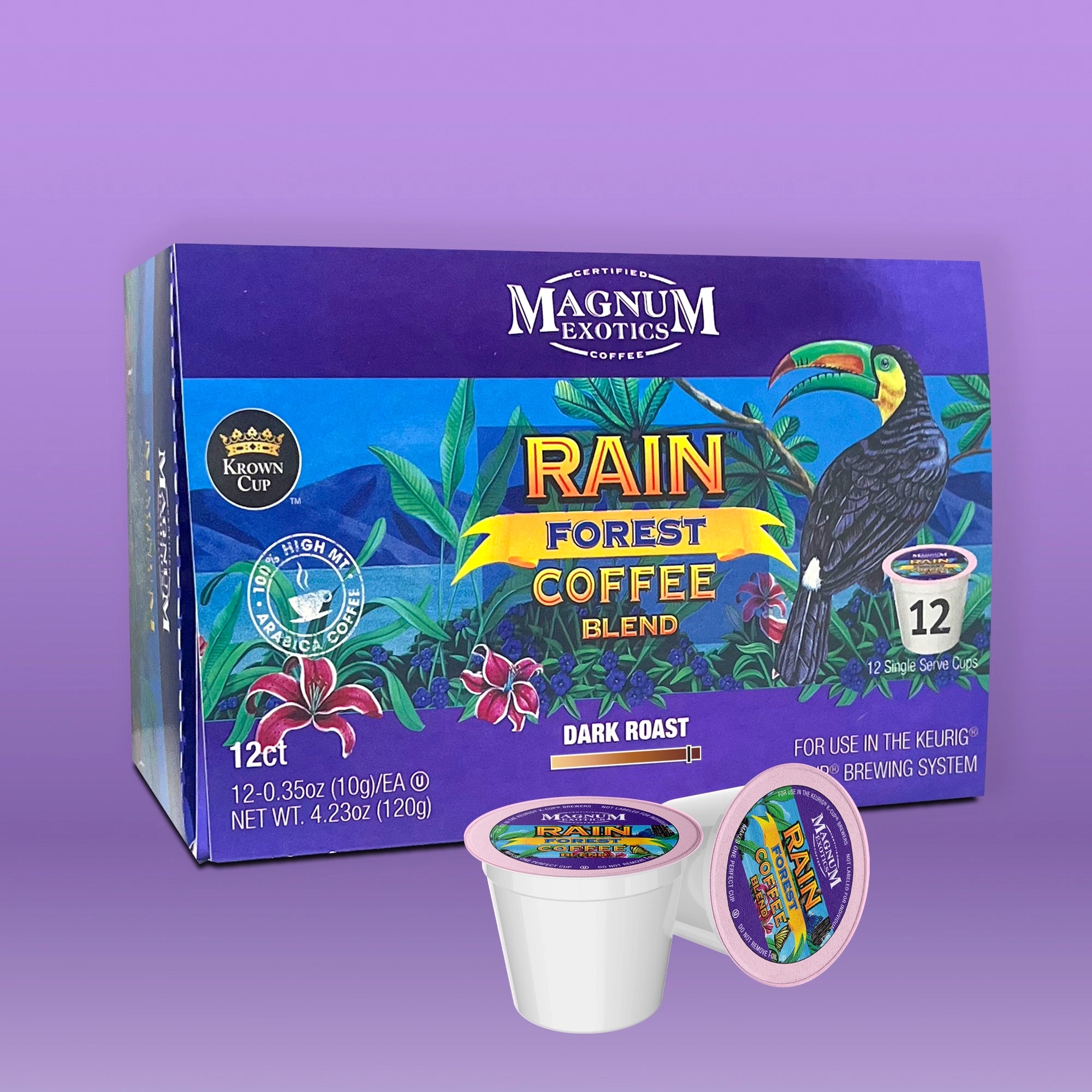 Rainforest Blend Single Serve Cups – magnumcoffee